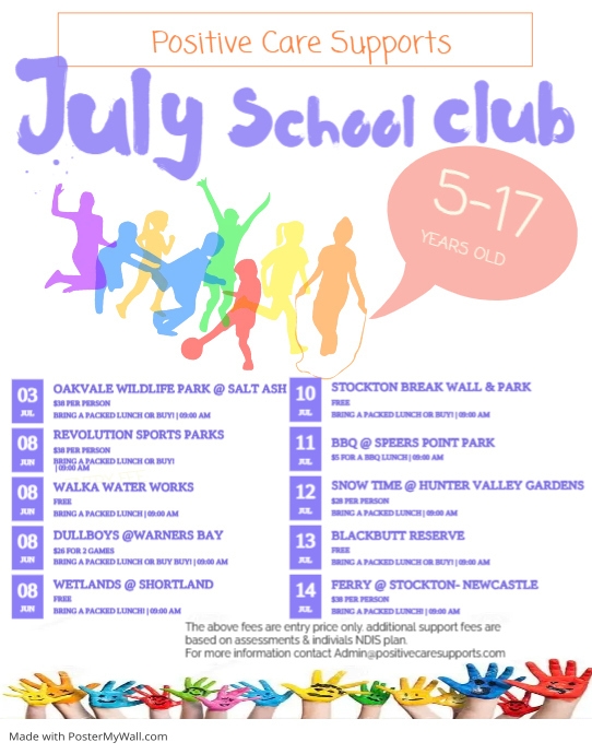 Copy of Kids Sports Club Flyer Template | PosterMyWall