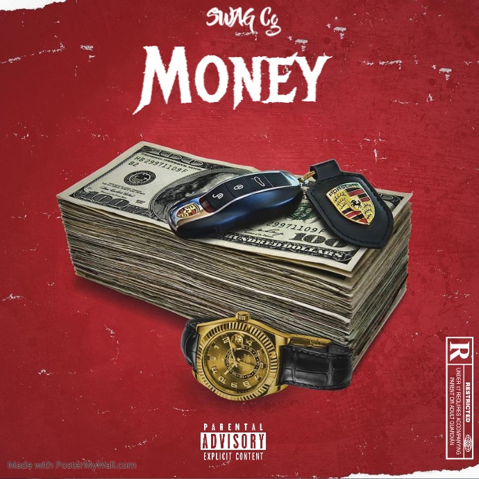 Copy of Copy of Copie de Money cash cd cover | PosterMyWall
