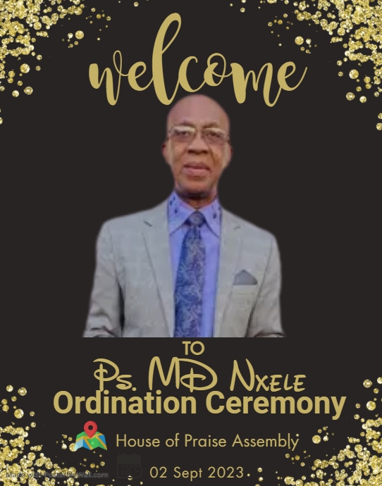 Gold Glitter Wedding Welcome Sign | PosterMyWall