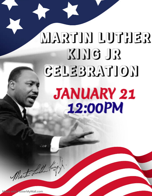 martin luther king jr. day | PosterMyWall