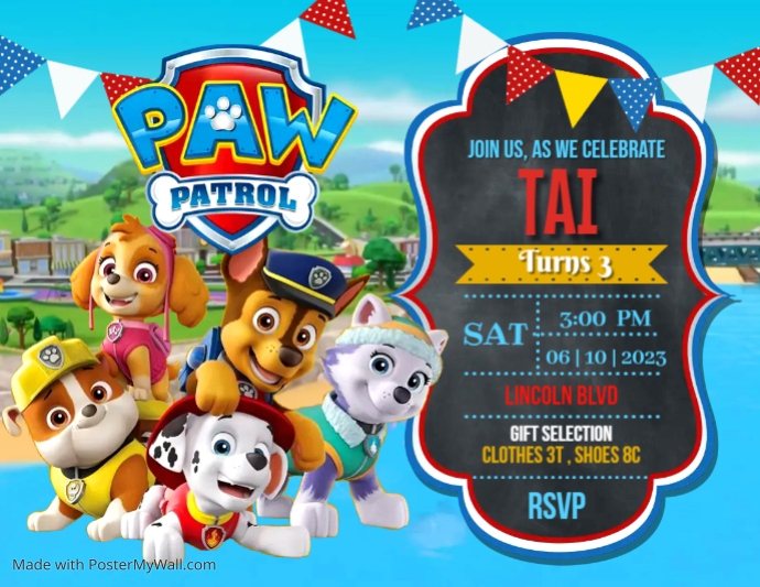 Paw Patrol | PosterMyWall