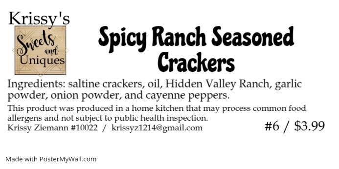 Copy of Spicy Ranch Seasoned | PosterMyWall