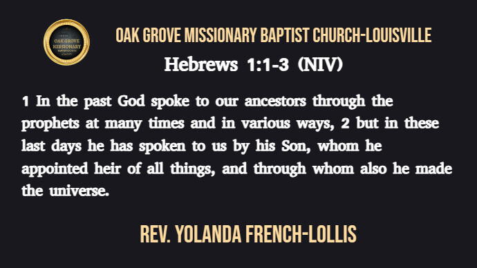 Copy of Rev. YOLANDA | PosterMyWall