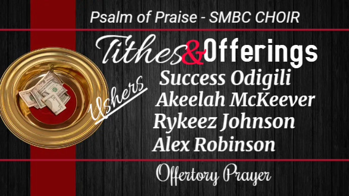 Copy of Children Ushering Slide | PosterMyWall