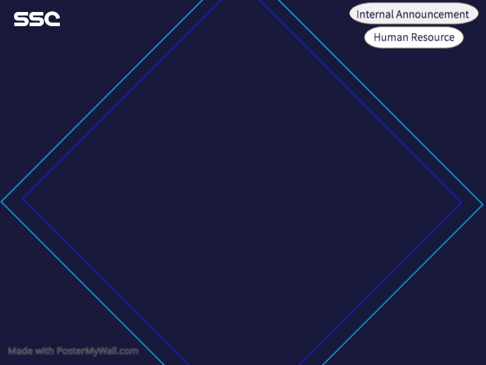 Internal Announcement | PosterMyWall