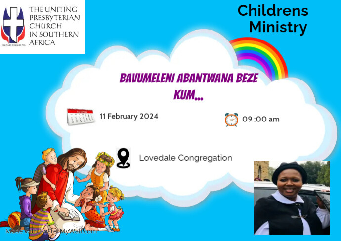CHILDREN'S SERVICE | PosterMyWall