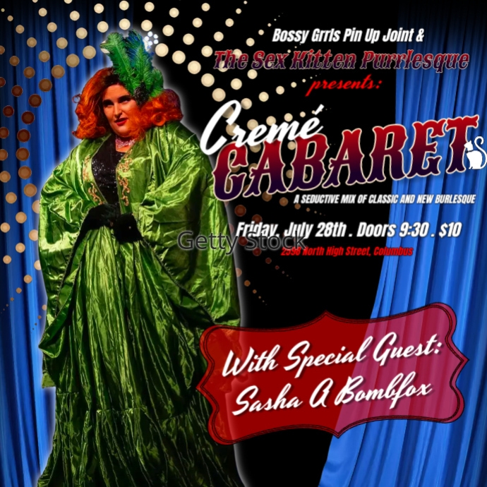 Burlesque Night Party Instagram Banner (12) | PosterMyWall