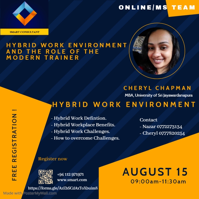 Copy of Copy of Virtual Online Business Webinar Event | PosterMyWall