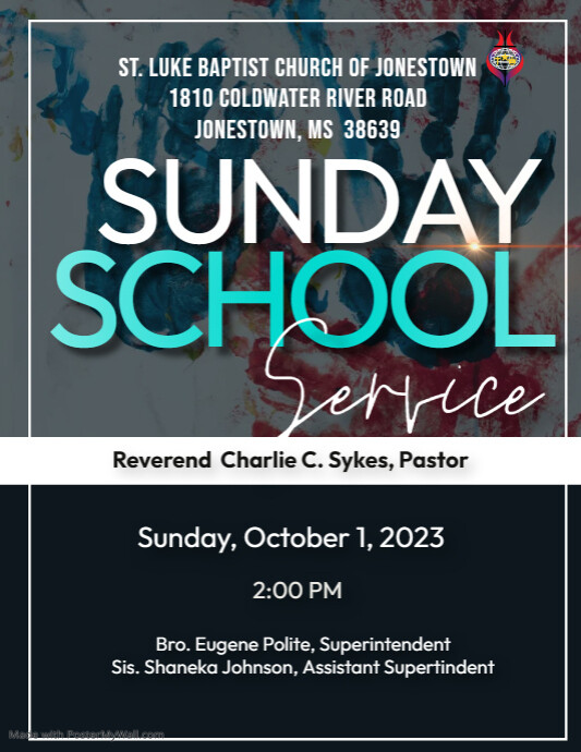 Sunday School | PosterMyWall