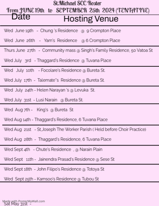 Sign Up Sheet Template | PosterMyWall