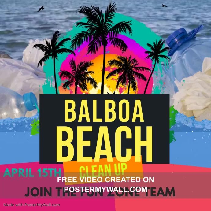 Copy of Beach Clean Up Invitation Video | PosterMyWall