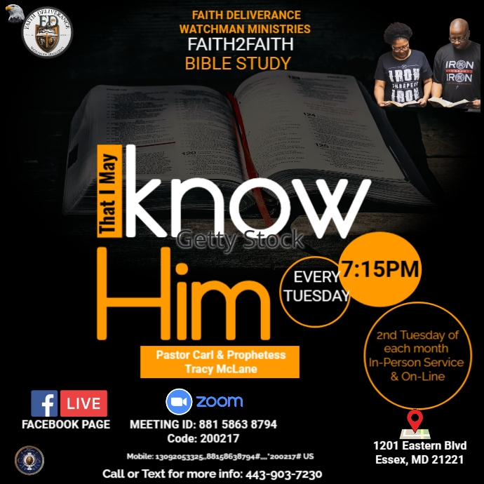 That I May Know Him Flyer i(1) | PosterMyWall