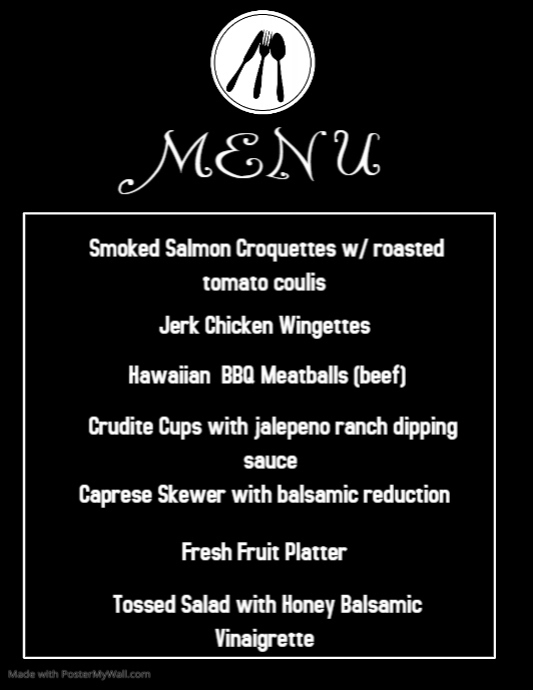 Copy of Menu | PosterMyWall