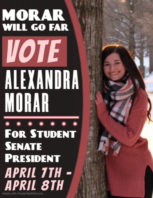 Alexandra Morar Election Poster 3 | PosterMyWall