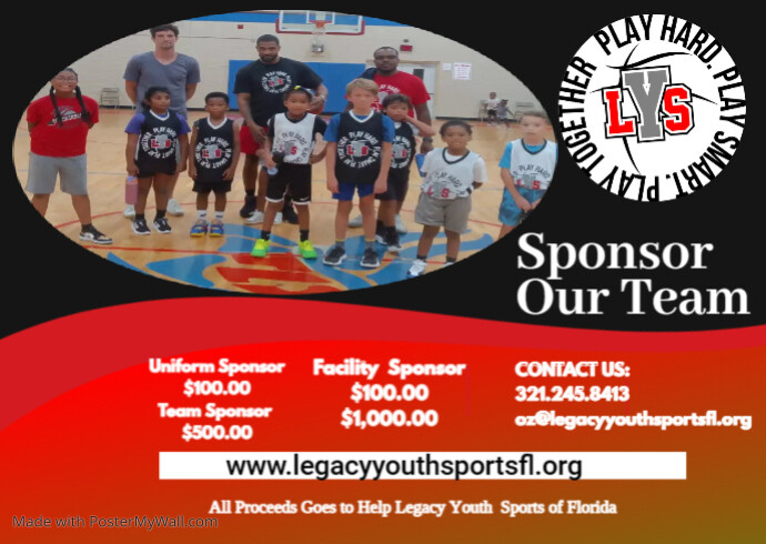 Team sponsorship | PosterMyWall