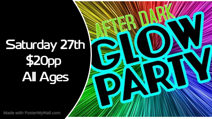 Copy of Glow Party | PosterMyWall