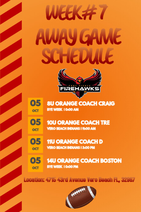 2022 Registration Schedule | PosterMyWall