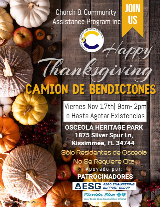 Thank you,thanks giving,event (1) | PosterMyWall