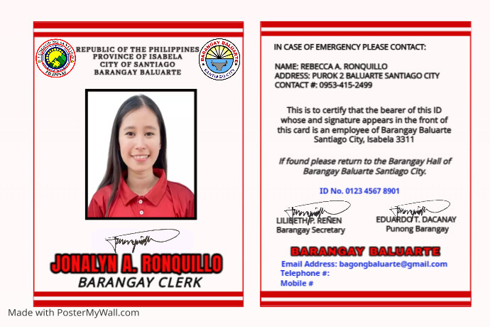 Copy of ID CARD DESIGN TEMPLATE (4) | PosterMyWall