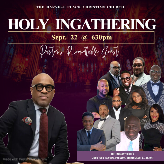 holy convocation | PosterMyWall