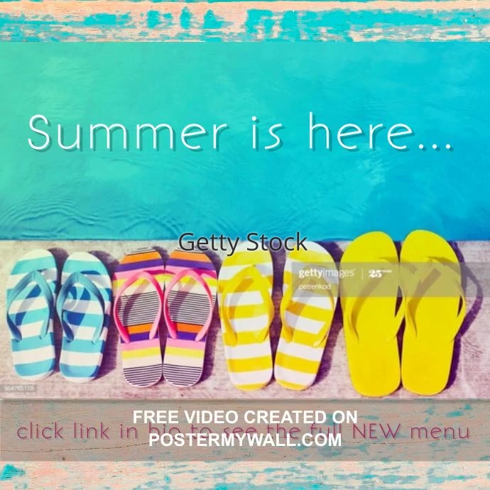 New Summer Menu | PosterMyWall