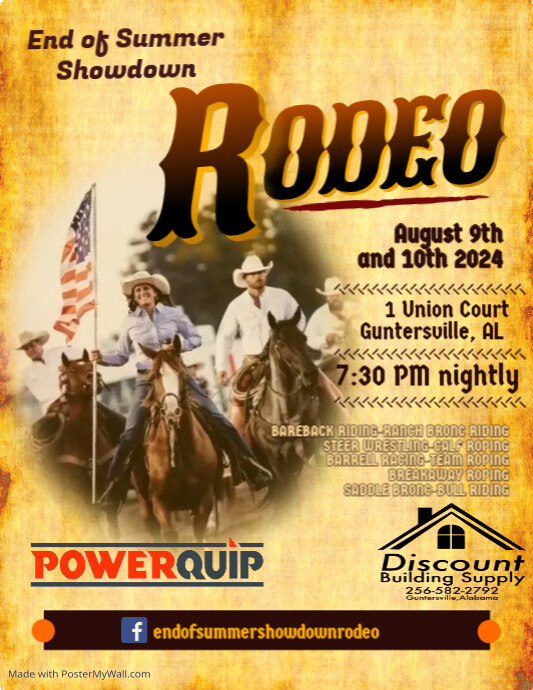 Copy of Rodeo Night Flyer | PosterMyWall