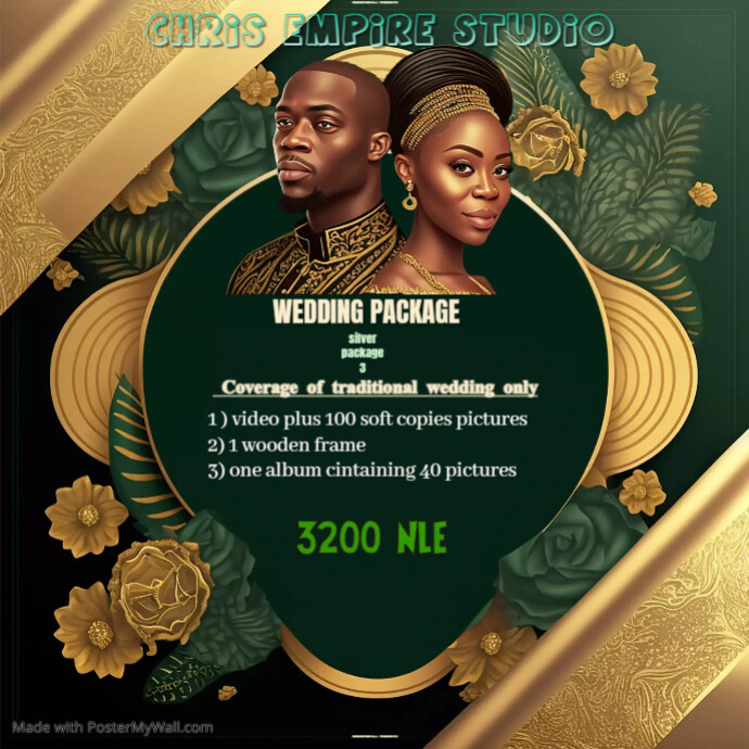 Nigerian Wedding Invite Template design | PosterMyWall