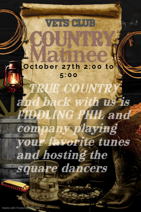 Country Night Flyer | PosterMyWall