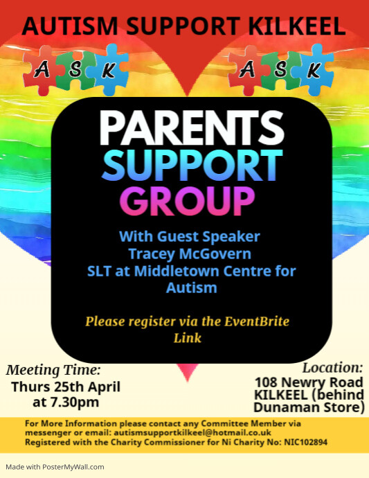 Copy of Parent Support Group and Guest Speaker | PosterMyWall