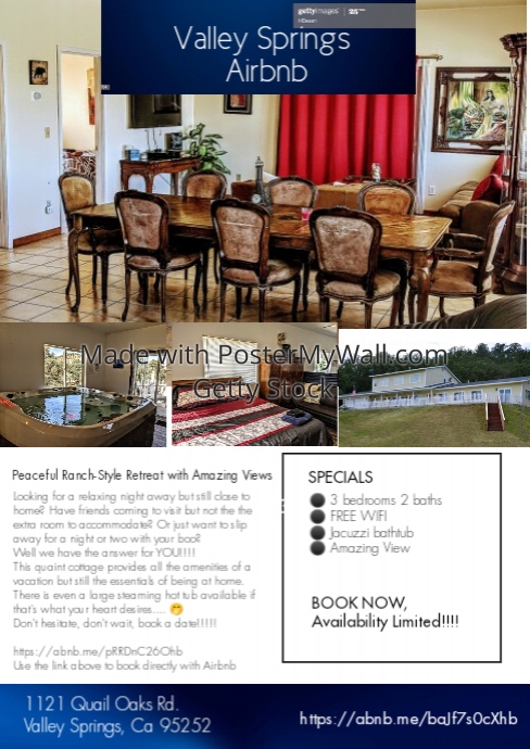 Copy of Apartment Flyer Hotel Room Services Holiday | PosterMyWall