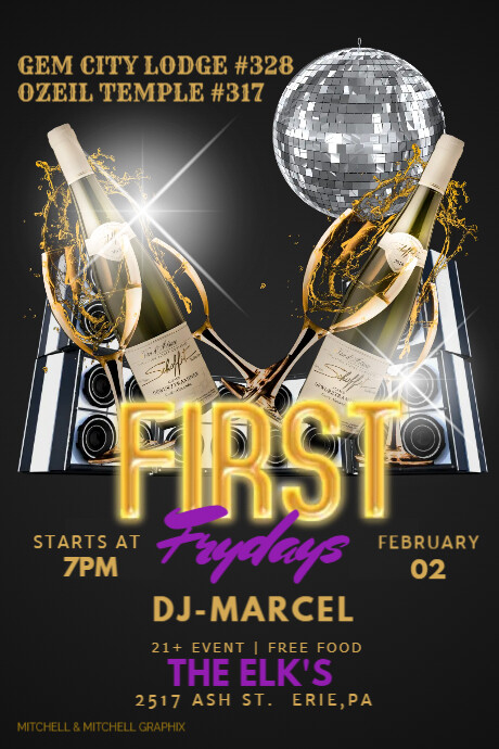 Sexy First Fridays Flyer Template | PosterMyWall