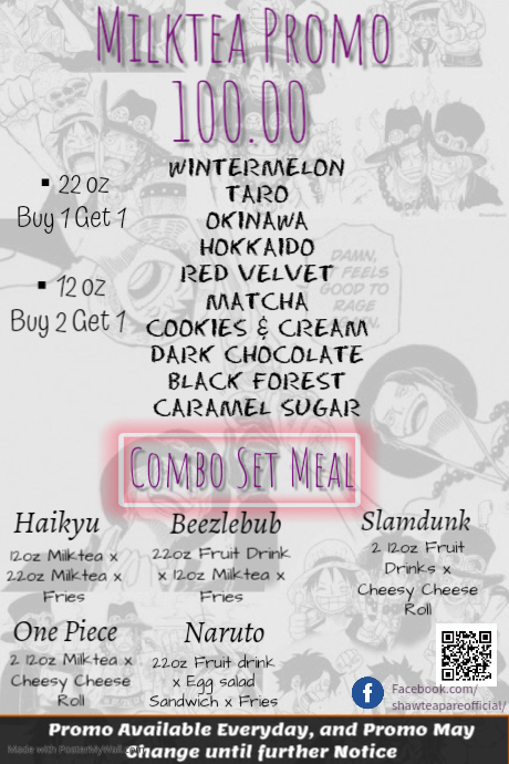 Copy of Copy of Copy of Copy of Combo Snacks | PosterMyWall