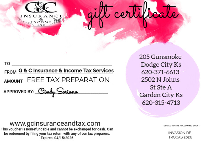 Copy of Gift Certificate | PosterMyWall