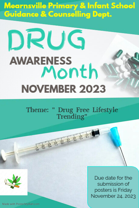 Drug Awareness Poster Template | PosterMyWall