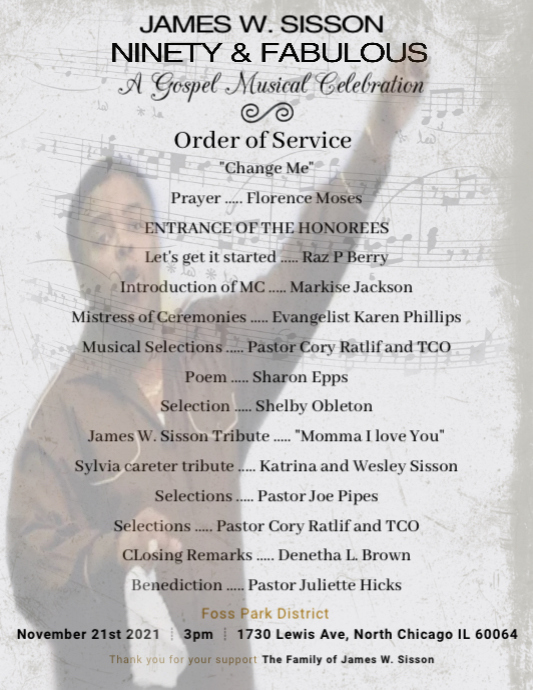 Copy of Copy of National Sing-Out Day flyer | PosterMyWall