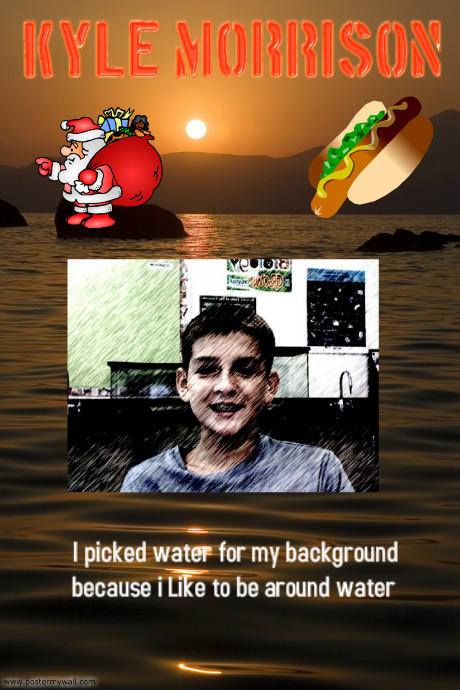 Copy of kyle morrison | PosterMyWall