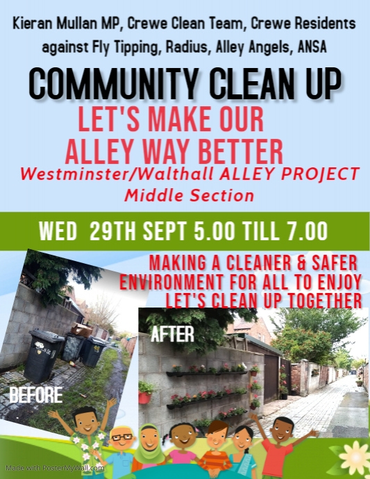 Copy of Community Cleanup Event Flyer Template | PosterMyWall