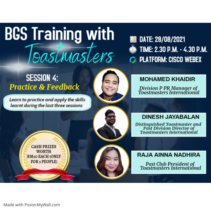 SESSION 4 POSTER | PosterMyWall