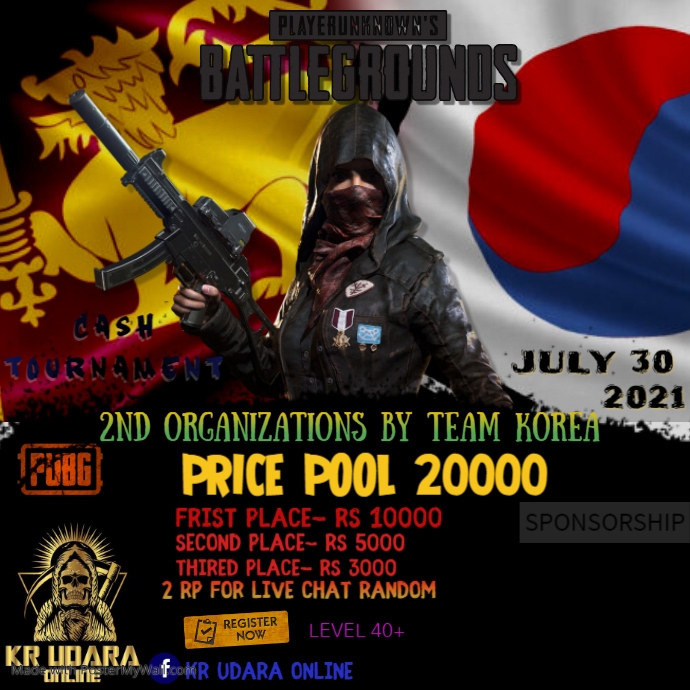 Copy of Copy of PUBG Game Tournament poster | PosterMyWall