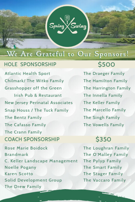 Copy of $250- $500 Sponsorship Poster | PosterMyWall