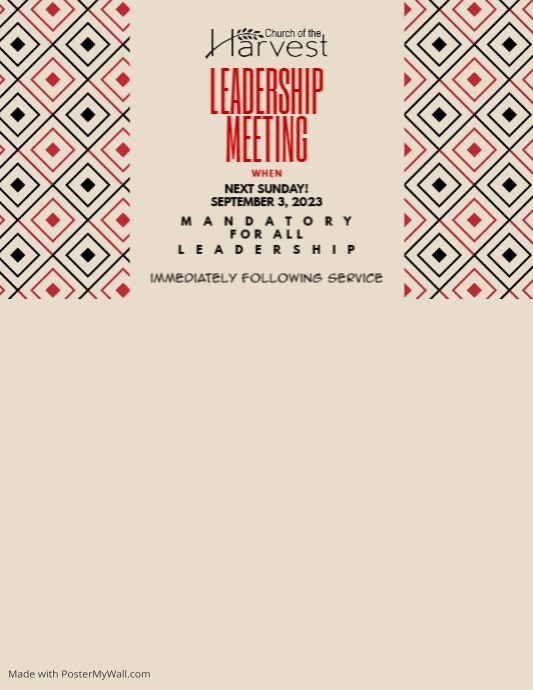 Copy of Copy of Community Meeting Flyer | PosterMyWall