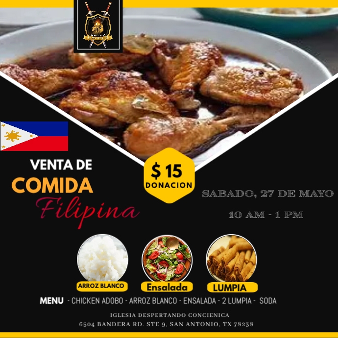 Copy of adobo plate sale | PosterMyWall