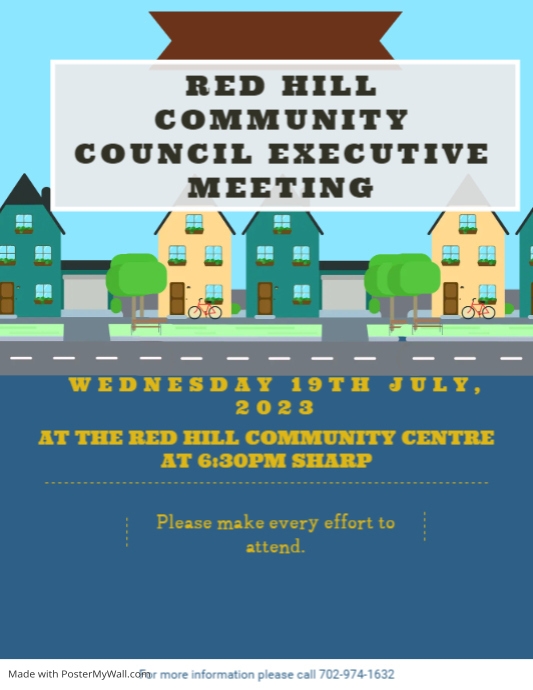 Modern Town Hall Meeting Flyer Template | PosterMyWall