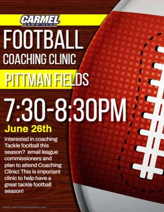 Football camp | PosterMyWall