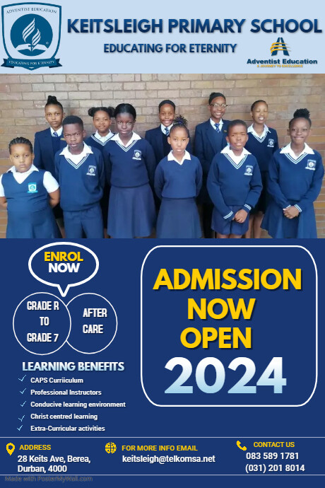 KEITSLEIGH PRIMARY 2024 | PosterMyWall