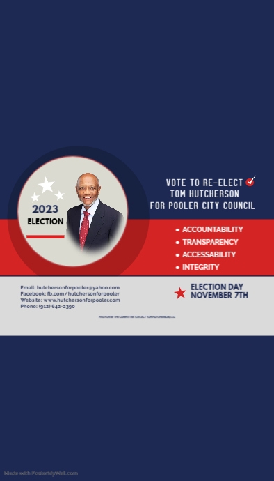 Election Campaign Postcard (2) | PosterMyWall