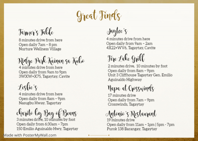 Great Finds | PosterMyWall