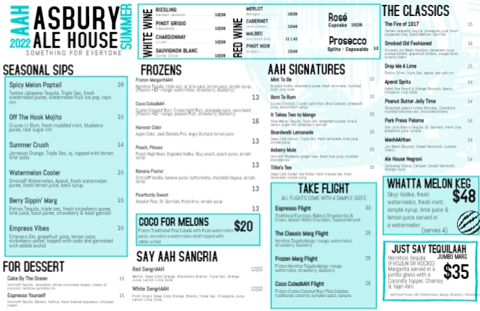 Copy of Copy of spring menu 2020 (2) | PosterMyWall