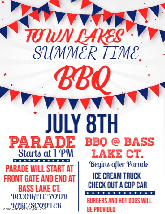 4th of July, Independence Day Flyer | PosterMyWall