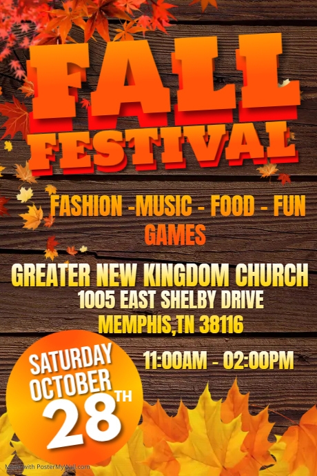 Fall Festival Poster | PosterMyWall